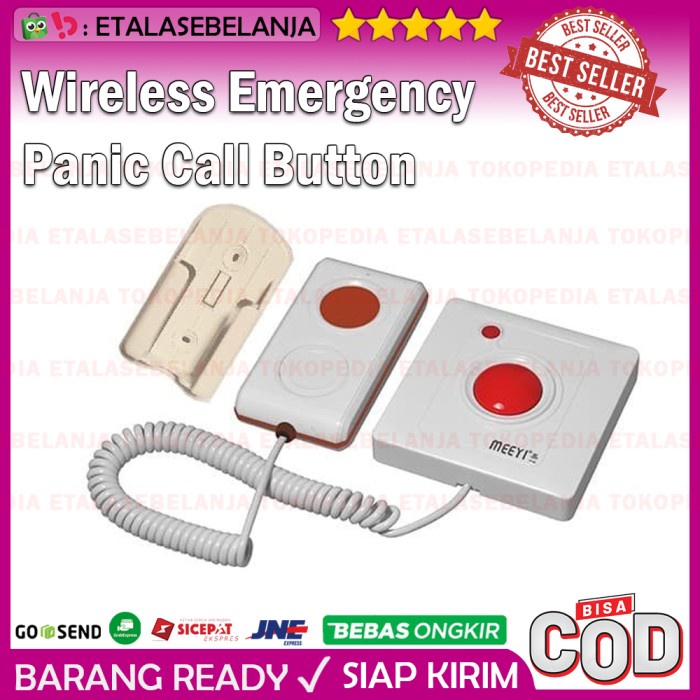 Jual Wireless Emergency Panic Call Button For Elderly - Meeyi Y-SW2-G33 ...