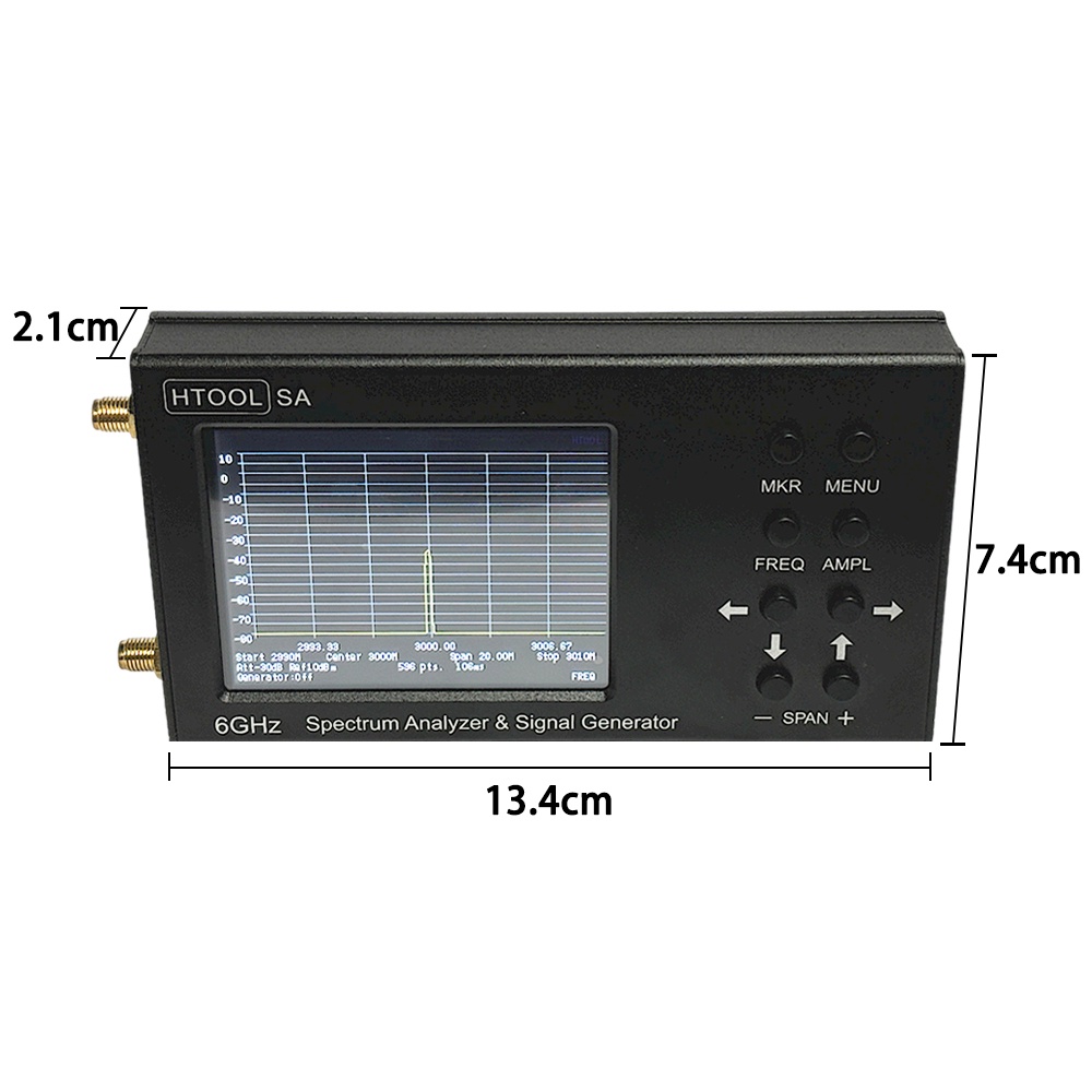 Jual LIM Upgraded SA Spectrum Analyzer Russian English 35-6200 MHz ...