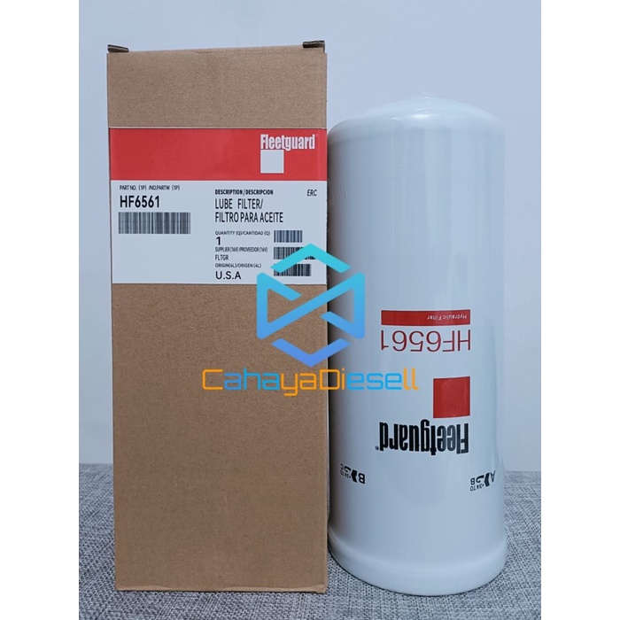 Jual Hf6561 / Hf 6561 / Hf-6561 Hydraulic Filter Fleetguard | Shopee ...