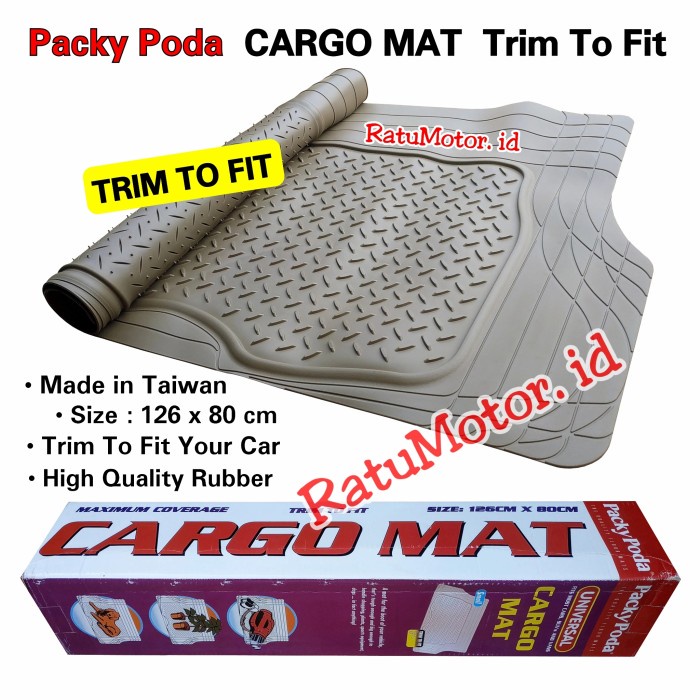 Jual Packy Poda Cargo Mat Trim To Fit Karpet Bagasi Mobil Universal ...