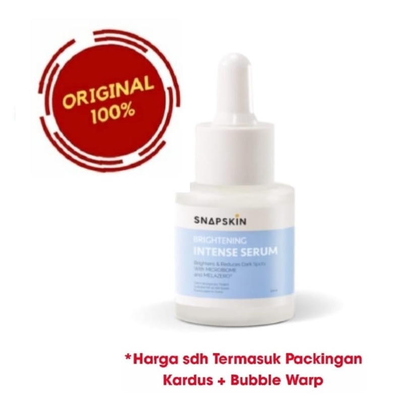 Jual Snapskin Brightening Intense Serum Amway Original snapskin ...