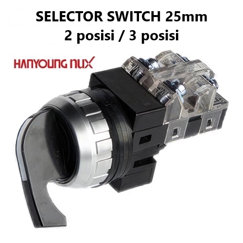 Jual Selector Switch 25mm Hanyoung CRSL-252A1 - 2 Posisi On-Off ...