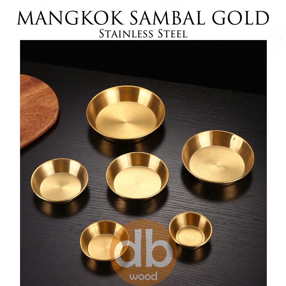 Jual Trending Saat Ini !!! Mangkok Stainless Gold | Shopee Indonesia