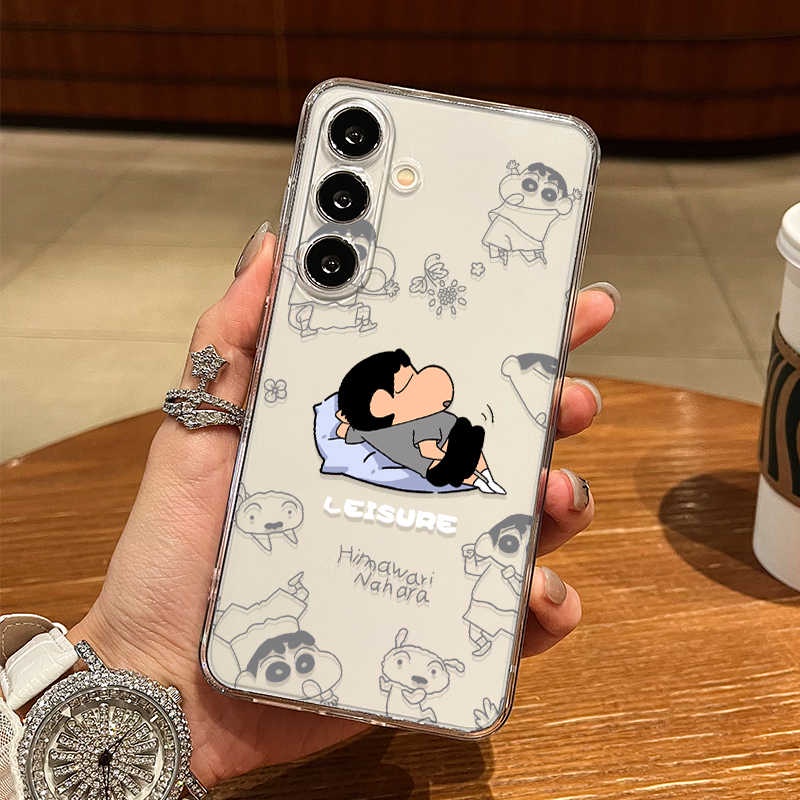 Jual Cowok Shockproof Terbaru Krayon Shin-Chan Casing Samsung A17 5G A0 Galaxy A06 A16 A56 A36 ...