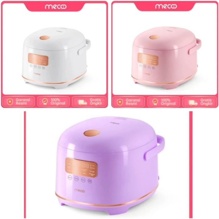 Jual MECOO MOST AESTHETIC RICE COOKER ULTRAWARMTH 48H 1.8L LOW CARBO ...