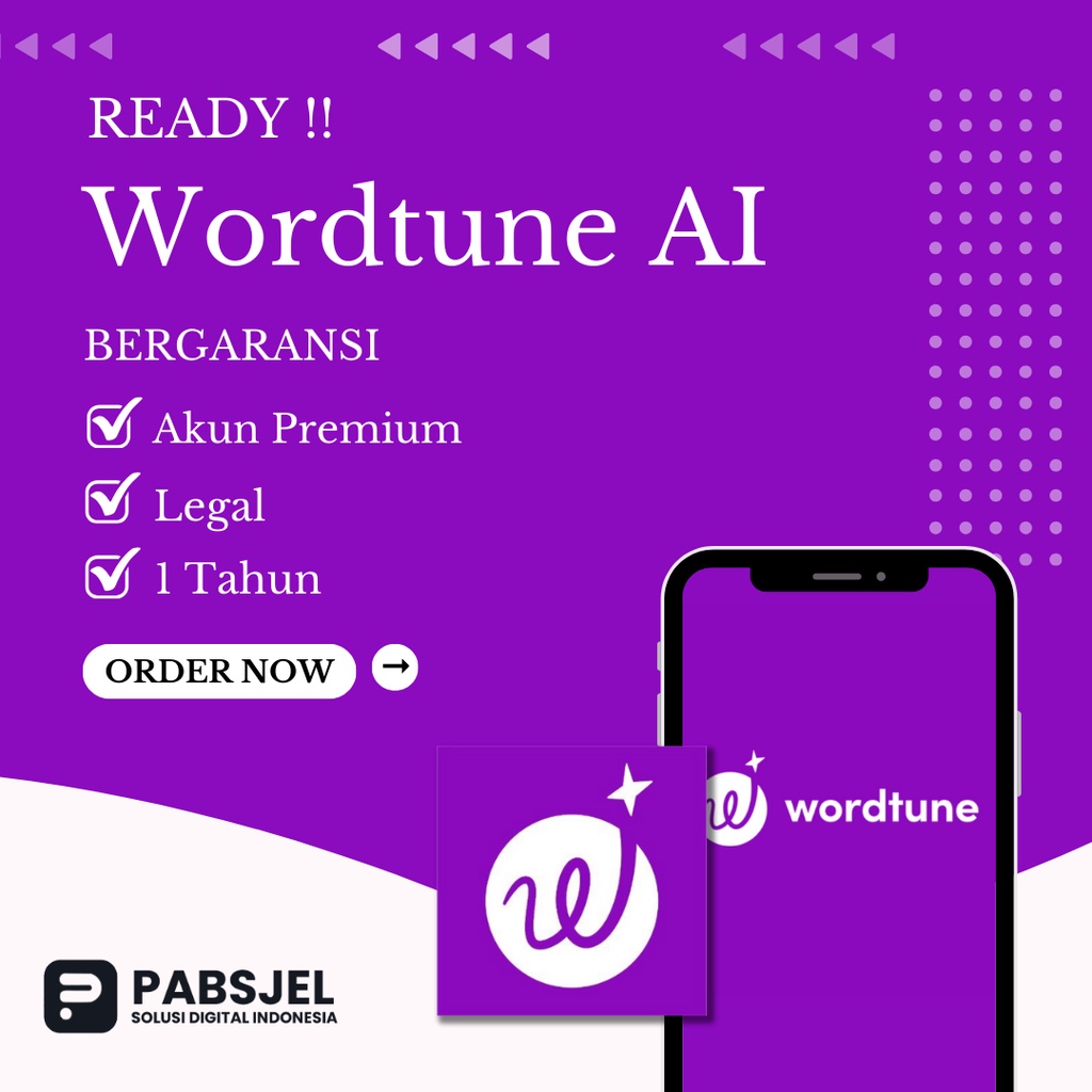 Jual Wordtune Premium 1 Tahun LumaLabs Full Garansi (Proses Tercepat Buka 24 Jam) | Shopee Indonesia