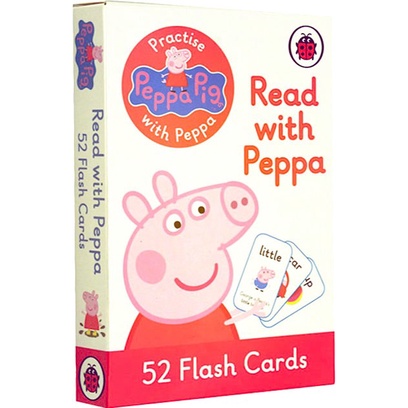 Jual peppa pig read with peppa ( 52 flash cards ) | Shopee Indonesia