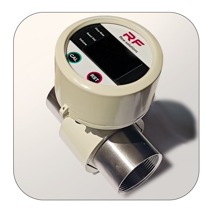 Jual Turbine Digital Flow Meter RF flow solution 3 in 4-20 mA | Shopee ...