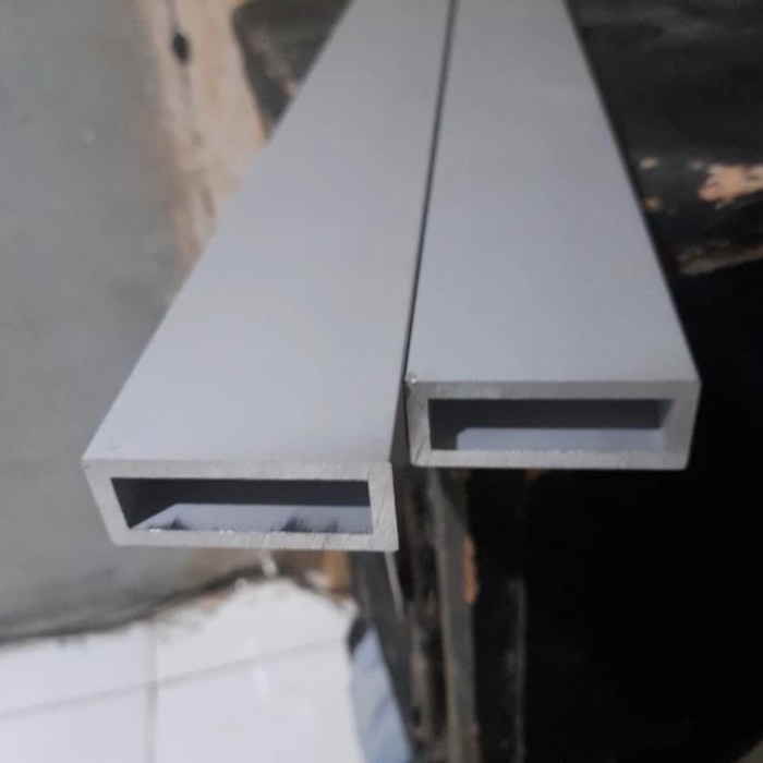 Jual PIPA KOTAK ALMUNIUM 20MM X 40MM X 3MM X PANJANG 60CM / 600MM ...