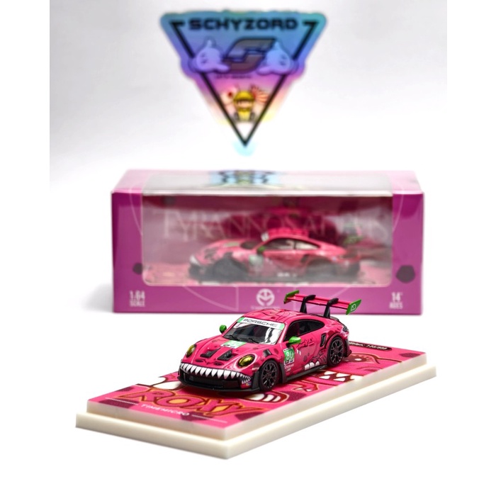 Jual Time Micro Porsche 992 GT3 RS GT Wing ROXY #80 Limited Edition Tyrannosaurus Exotic Pink ...