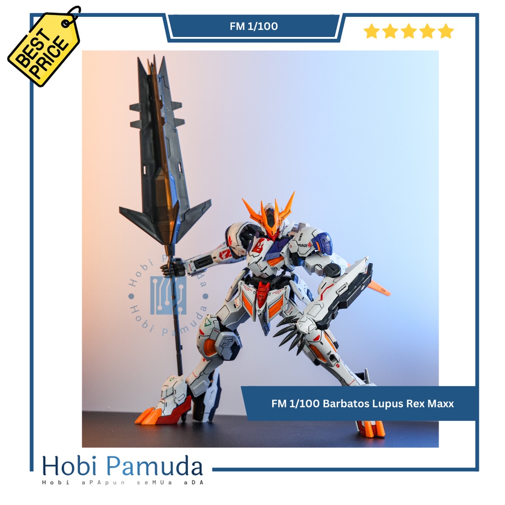 Jual MAX RE FM Barbatos Lupus Rex 1/100 Full Mechanic Fighter | Shopee ...