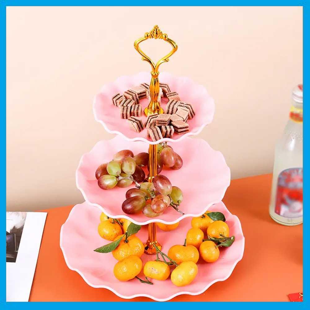 Jual Rak Kue Susun 3 Tingkat Detachable Plate Cake Stand Display - MB-3 ...