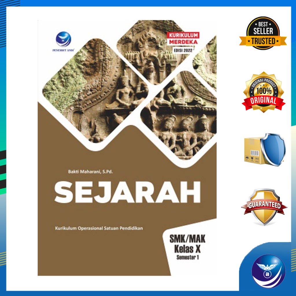 Jual Penerbit Andi - Buku Puske - Sejarah Indonesia SMK Kelas 10 ...
