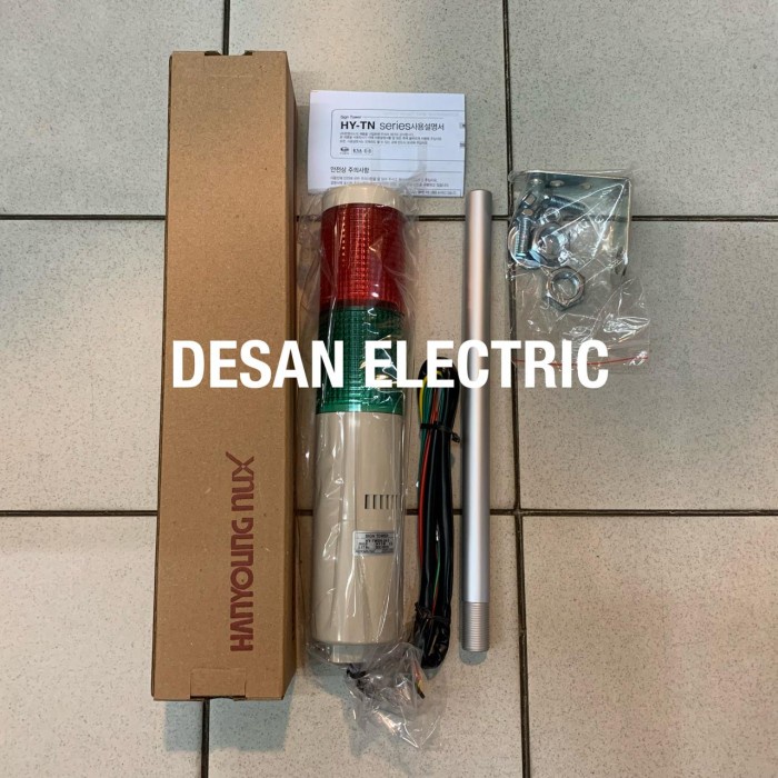 Jual Spesial Lampu Signal Tower Lamp With Buzzer Hy Twbn-24-2 24Vdc ...