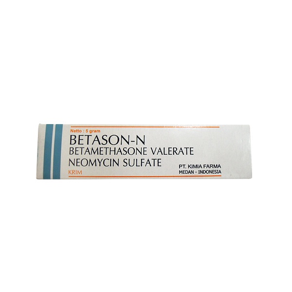 Jual BETASON N CREAM 5 GR / BETAMETHASONE / NEOMYCIN / GATAL / ALERGI ...