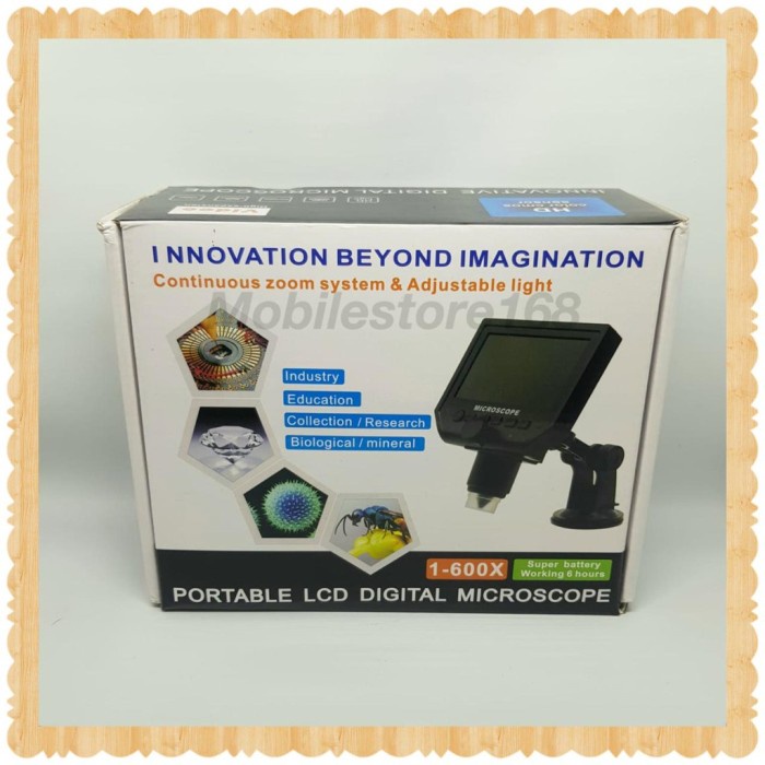 Jual Mikroskop Digital 3.6MP 600X dengan Monitor& Metal Stand -Best Quality | Shopee Indonesia