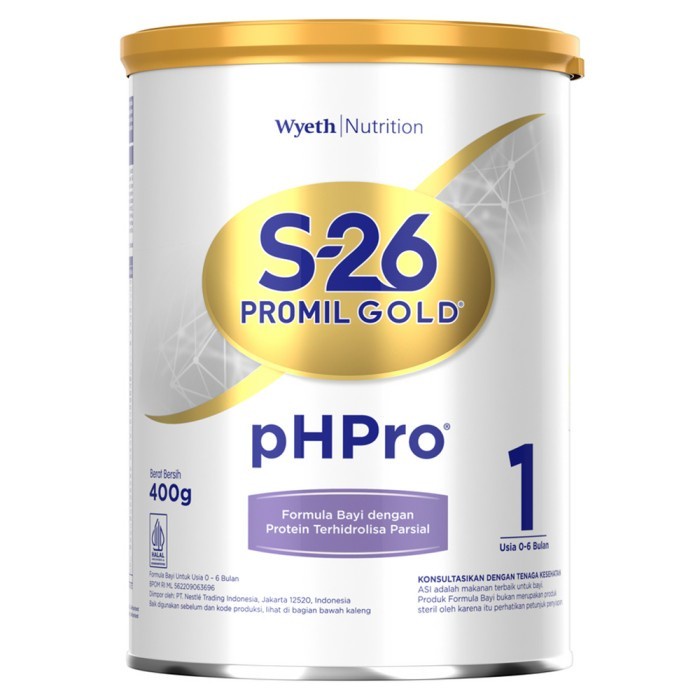 Jual Viral S-26 Promil Gold Ph Pro 1 400 Gr / Susu Formula Usia 0-6 ...