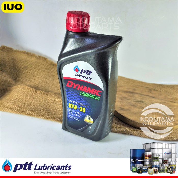 Jual OLI DIESEL 10W30 PTT LUBRICANTS DYNAMIC COMMONRAIL SYNTHETIC 1L | Shopee Indonesia
