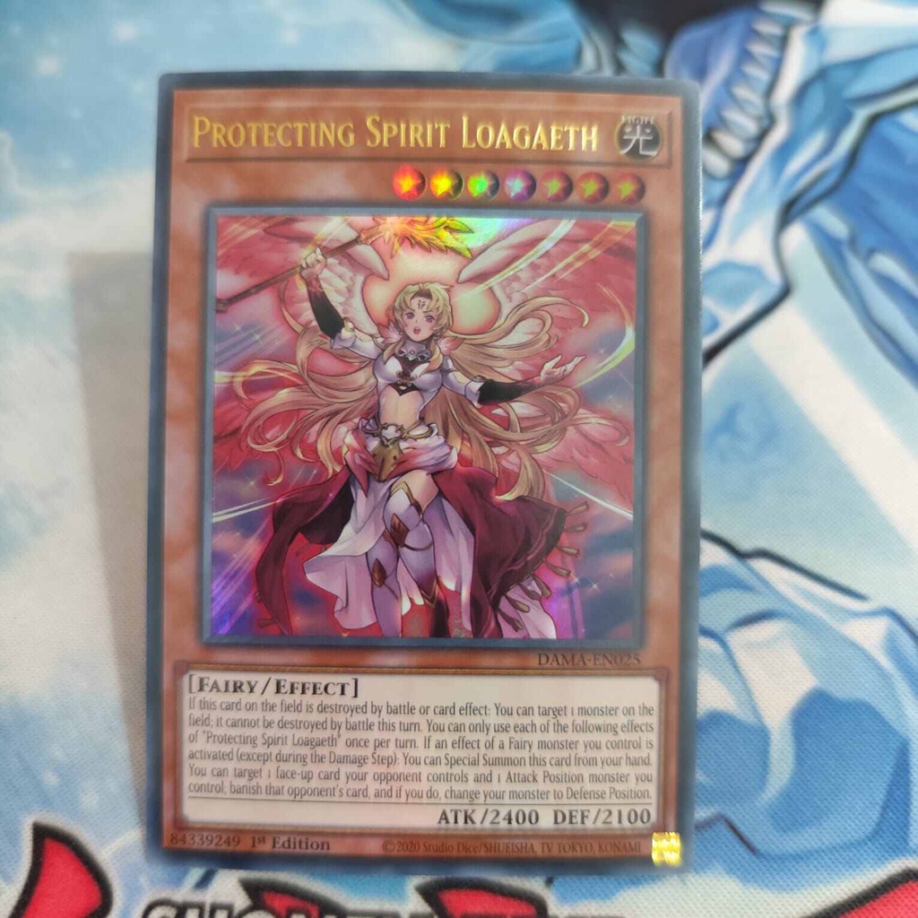 Jual yugioh protecting spirit loagaeth DAMA ultra rare original ...