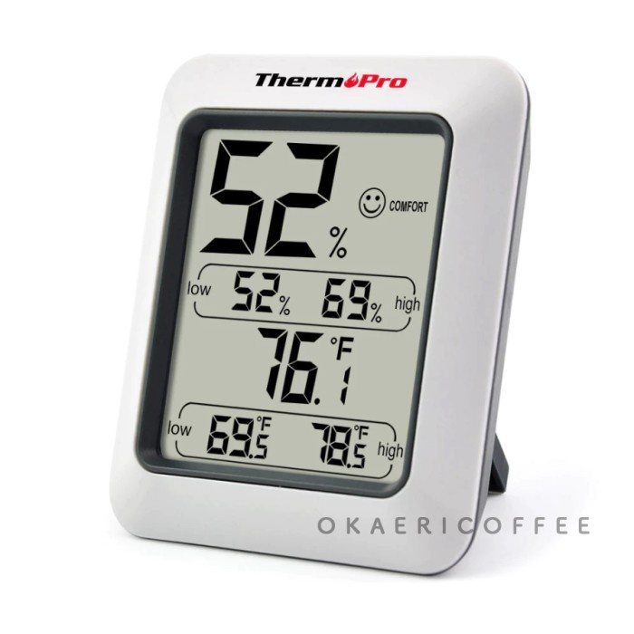 Jual Digital Indoor Thermometer Hygrometer / Termometer Suhu Ruang ...