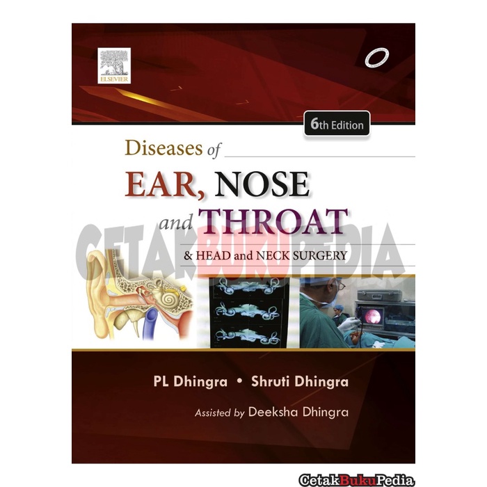 Jual Book Disease Of Ear Nose Throat Head Neck Surgery Dhingra Shruti ...