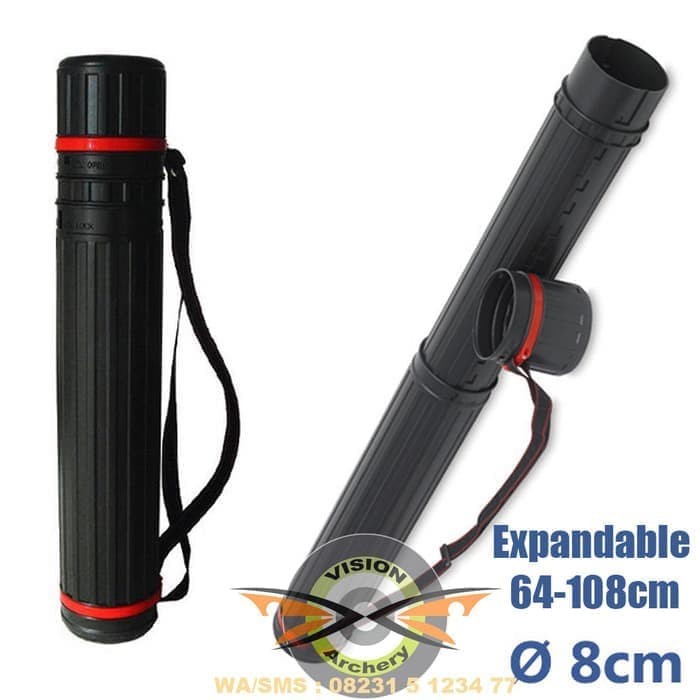Jual PROMO! Alat Memanah TABUNG ANAK PANAH ARROW TUBE TAS QUIVER CASING ...