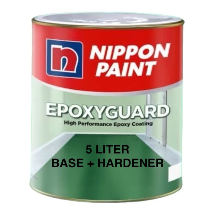 Jual NIPPON PAINT EPOXY GUARD 5L CAT LANTAI / CUSTOM WARNA | Shopee ...