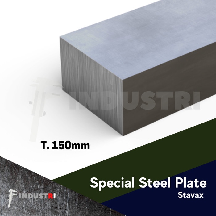 Jual Plat Baja Stavax 150mm SUS 420 J2 Baja 2316 harga per cm2 | Shopee ...