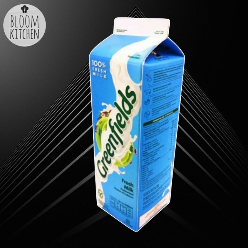 Jual GREENFIELDS Greenfield Fresh Milk susu segar 1Lt 1000ml | Shopee ...