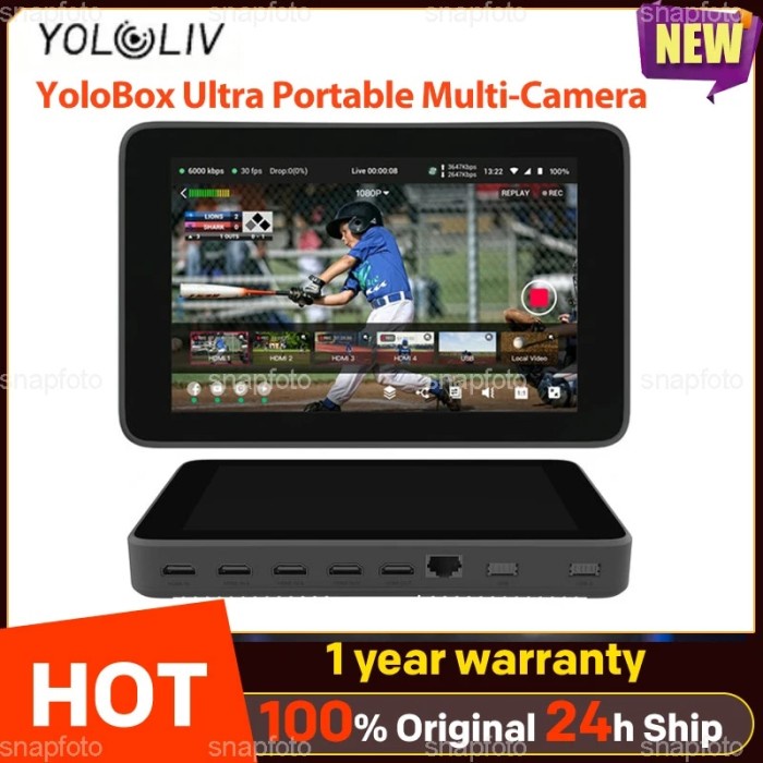 Jual YoloLiv YoloBox Ultra Portable Multi-Camera Encoder Switcher ...