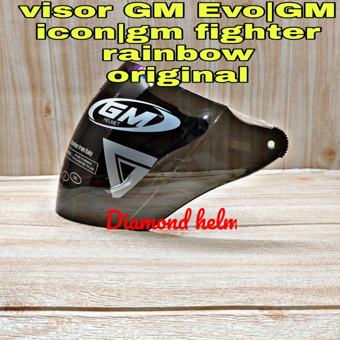 Jual Kaca helm vm evolution gm fighter gm icon rainbow original ...