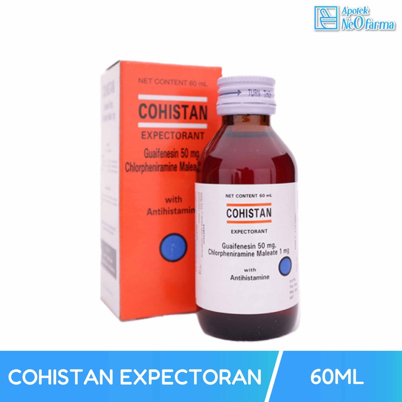 Jual COHISTAN EXPECTORANT SYR 60 ML | Shopee Indonesia