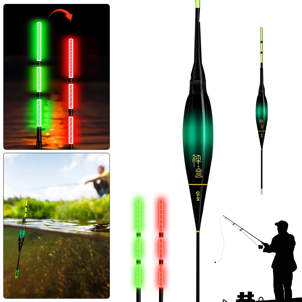 Jual Electronic Smart Fishing Floats Fish Bite Reminder Alarm Luminous ...