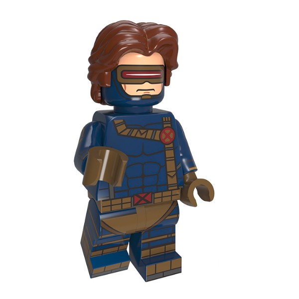 Jual Marvel X-Men Cyclops Scott Summers Comic Action Mini Figure Brick ...