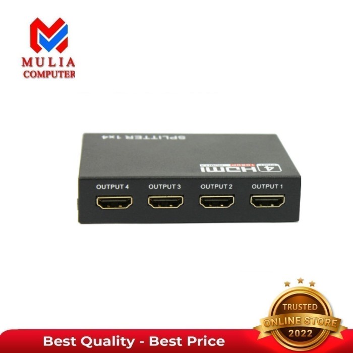 Jual HDMI SPLITTER 1-4 (HDMI SPLITTER) | Shopee Indonesia