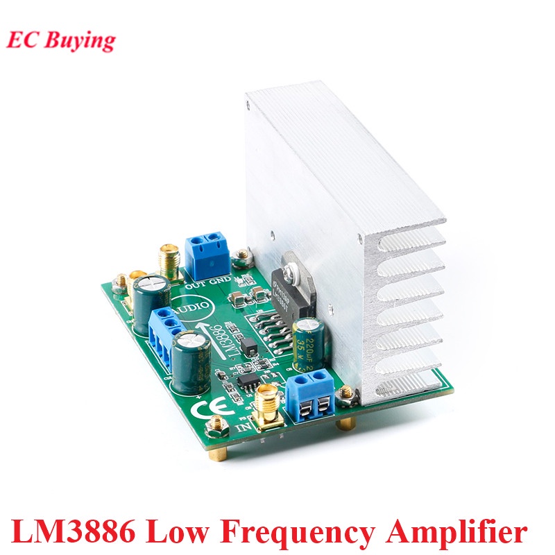 Jual VK LM3886 Low Frequency Power Amplifier Board Module Audio Amplifier OPA445 High Voltage ...