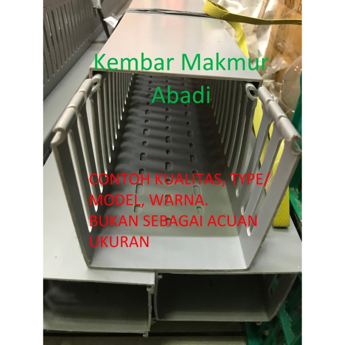 Jual KSS WIRING DUCT MD-5.7 65X65 - 1.7M/CABLE DUCT KSS 65X65 GREY/KSS ...