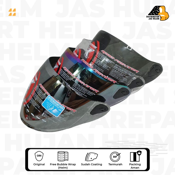 Jual JAYAmart- Kaca Helm NHK R6 (Original) | Shopee Indonesia