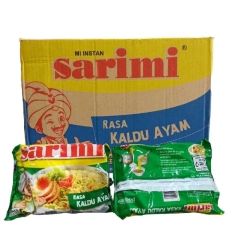 Jual Sarimi Mi Instan Rasa Kaldu Ayam ( satu dus isi 40 bungkus ...