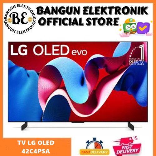 Jual LG 42C4 OLED SMART TV 4K UHD A9 GEN7 42" DOLBY ATMOS 42C4PSA / 42C3 | Shopee Indonesia