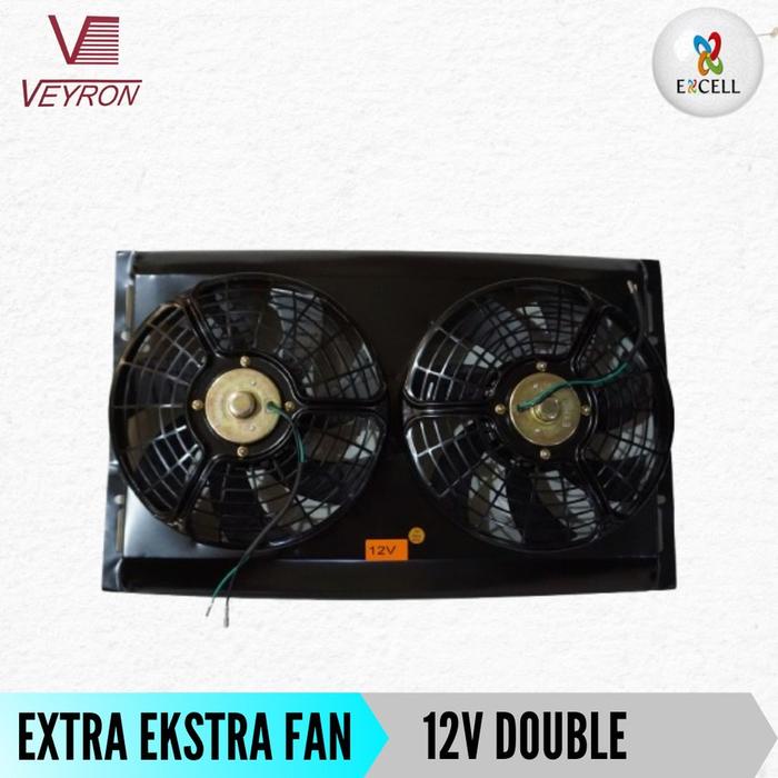 Jual Extra Ekstra Fan Kipas Condensor Kondensor 14X23 Double Universal ...