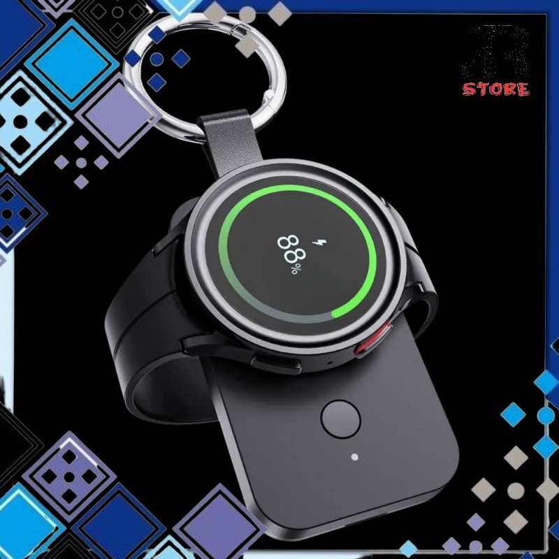 Jual Power Bank Jam Tangan Pintar Smartwatch Wireless Charge Magnet ...
