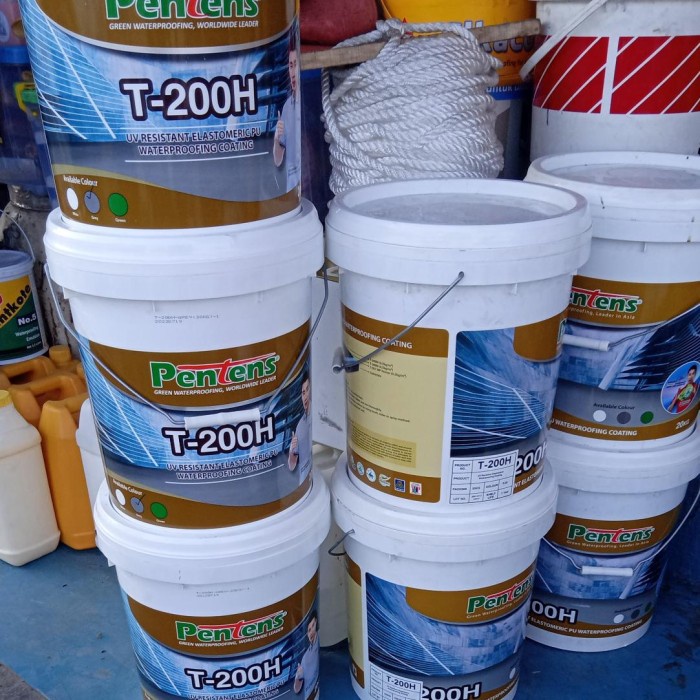 Jual WATERPROOFIN COATING DAKC PENTENS T200H grey | Shopee Indonesia