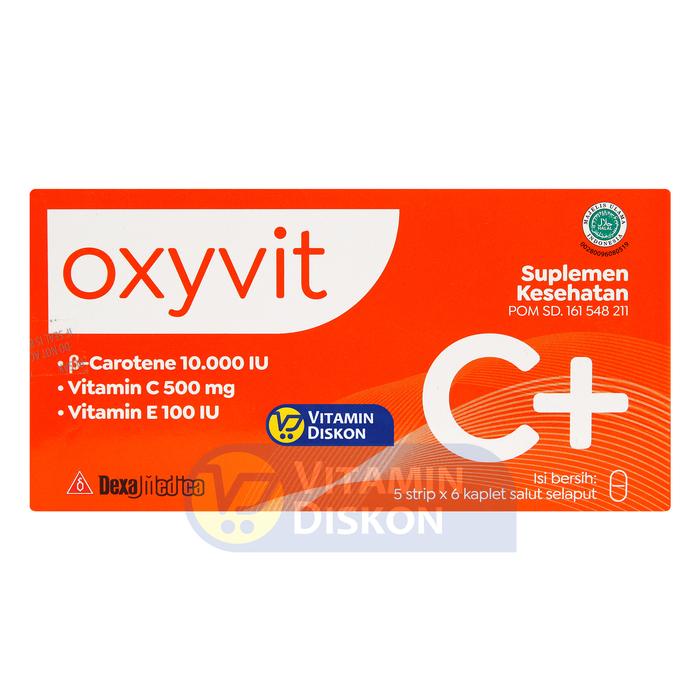 Jual Oxyvit Multivitamin C++ 30 Caps - Suplemen Kesehatan | Shopee ...