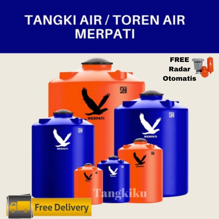 Jual Tangki Air, Toren Air,Tandon Air 300 liter Merpati | Shopee Indonesia