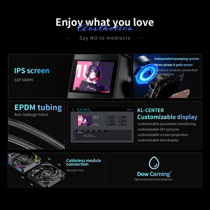 Jual Berkualitas Segotep Mu-360 Argb (Intel/Amd 360Mm Argb Aio Cooler ...