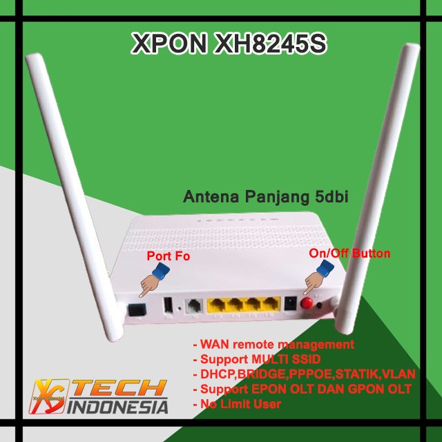 Jual Project - Modem XH8245S Chipset Huawei FULLSET (Unit+Adaptor+BOX) | Shopee Indonesia