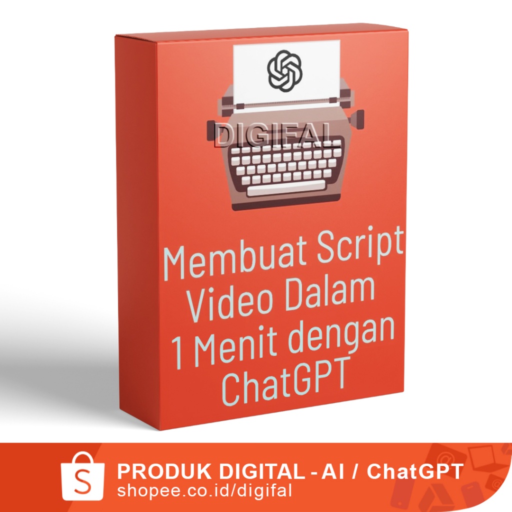 Jual Cara Membuat Script Video Dalam 1 Menit Chatgpt Trik Prompts | Shopee Indonesia