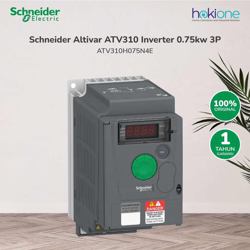 Jual Schneider Altivar ATV310 Inverter 0.75kw 3P - ATV310H075N4E ...