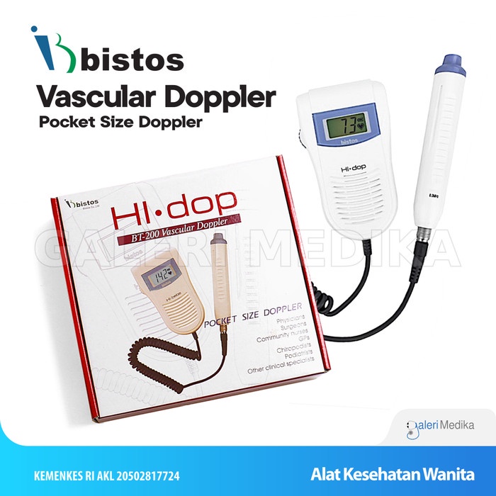 Jual Doppler Vaskular / Vascular Bistos Hi-Dop BT-200V | Shopee Indonesia